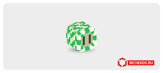 Poker Chips 11 — Minecraft head