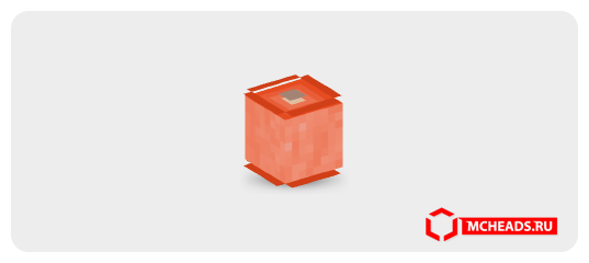 Roll of Cloth (red) — Minecraft head