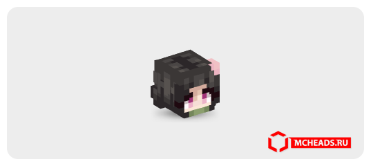 Nezuko Kamado — 39997 — Minecraft head